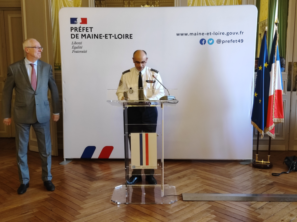 Départ du Comissaire Hayet - François Gernigon